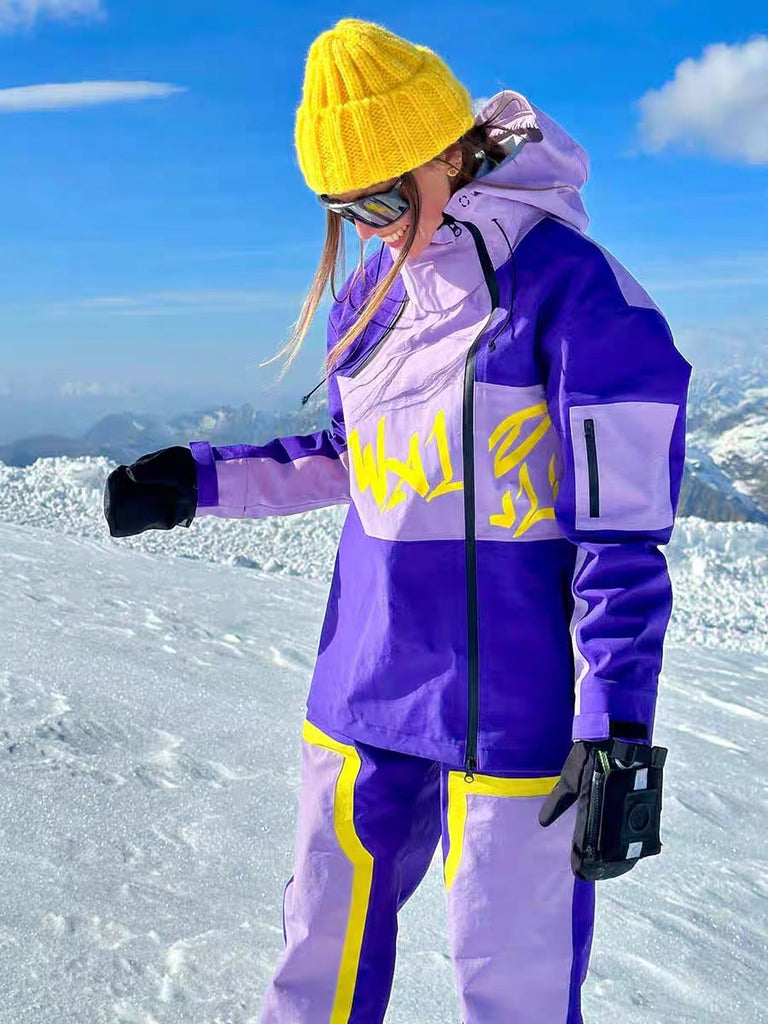 Women's Snowall Unisex Mountain Crew Waterproof Snowboard Suits ...