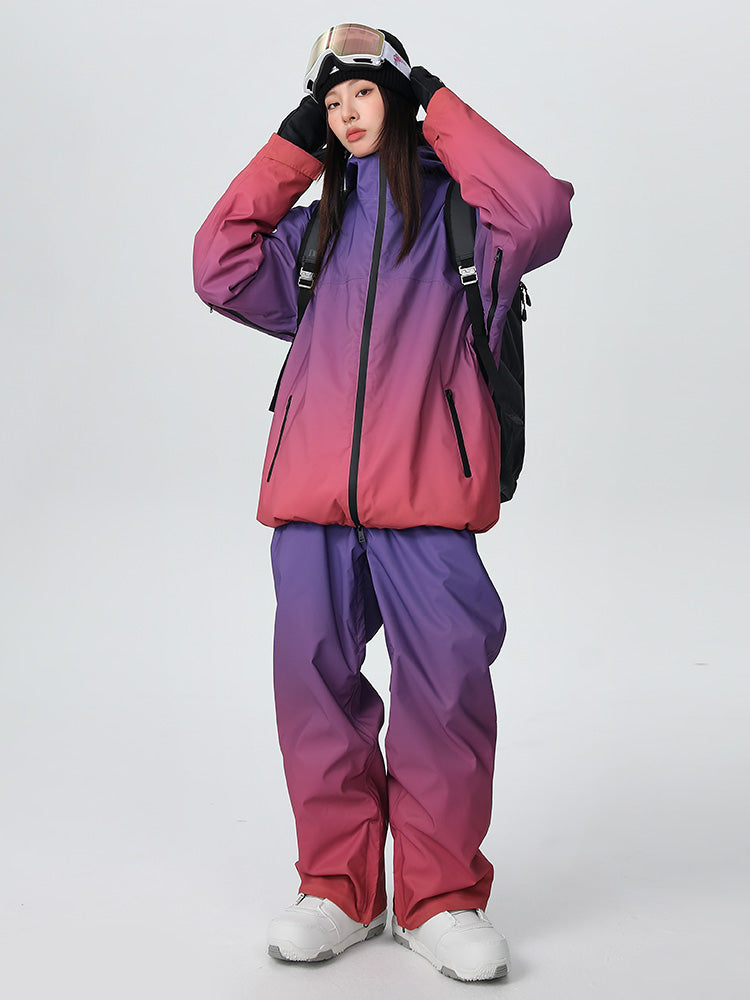 Women's Searipe Alpine Horizon Fade Insulated All-Terrain Snow Suit ...