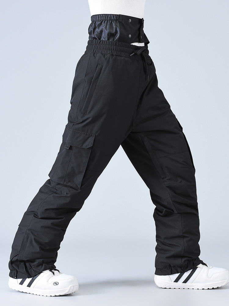 Women's SnowPeak All-Terrain Cargo Baggy Snow Pants | Snowshred.com