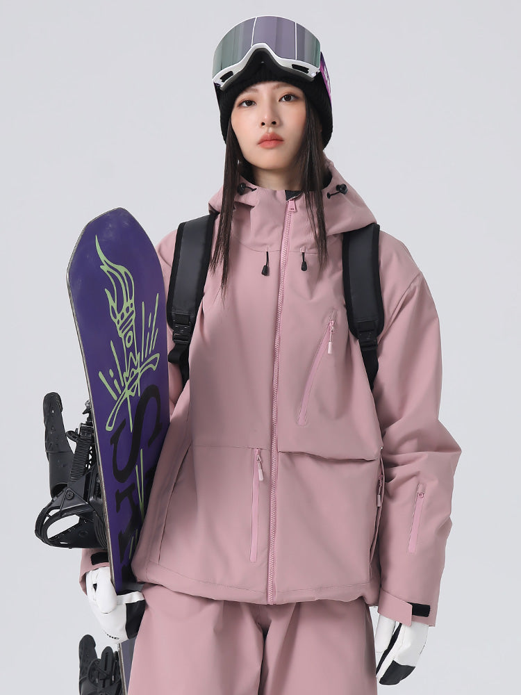 Women's Searipe Durable Mountain Rider All-Weather Baggy Snow Jacket ...