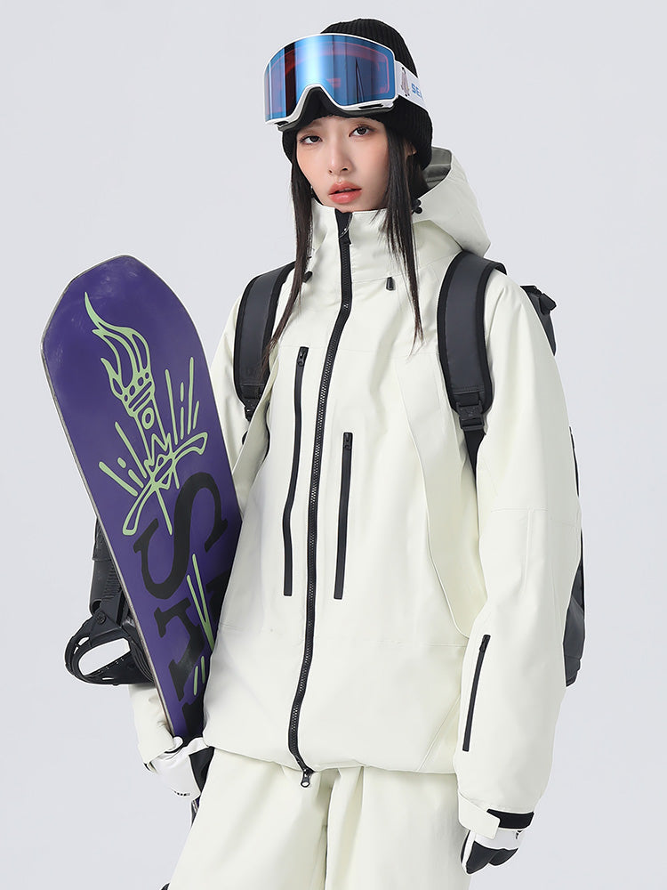 Women's Searipe Unisex Durable Mountain Rider All-Terrain Baggy Snow ...