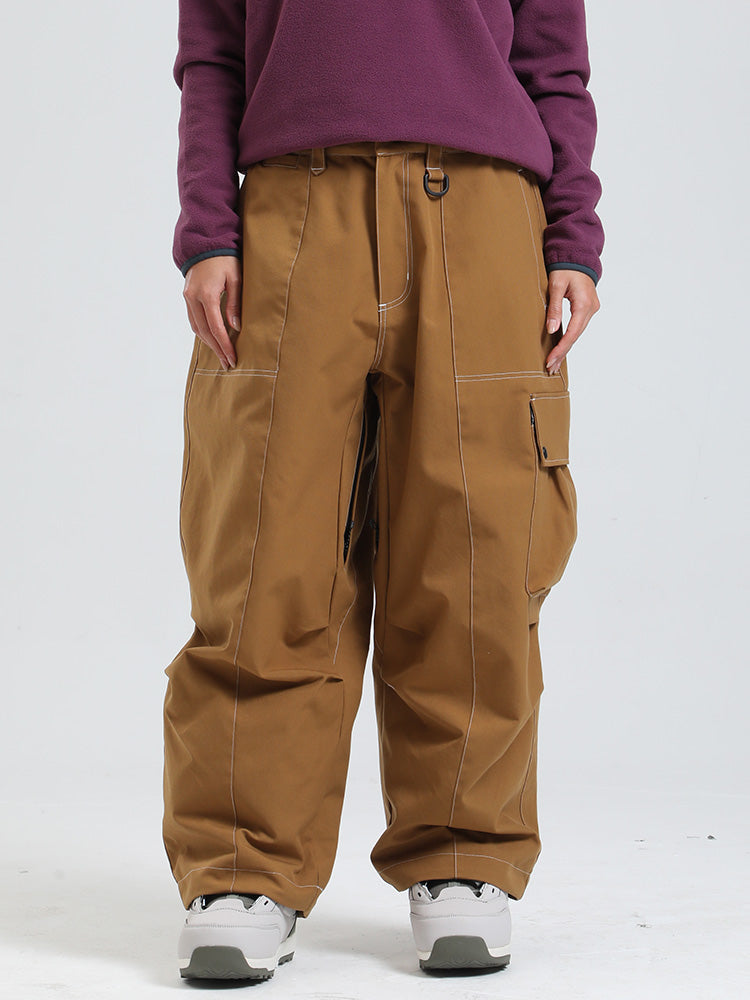 Women's Gsou Snow Terrain Rider SnowRush Freestyle Baggy Snow Pants ...