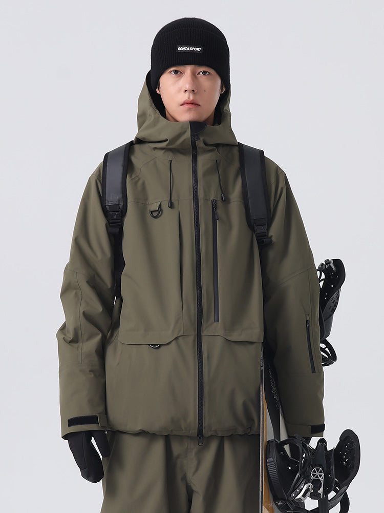 Mens Searipe All-Weather Mountain Rider Backcountry Utility Snow Jacket ...