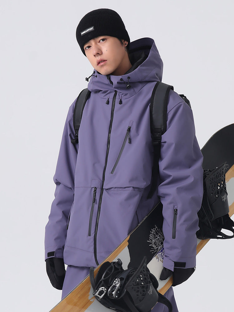 Men's Searipe Durable Mountain Rider All-Weather Baggy Snow Jacket ...