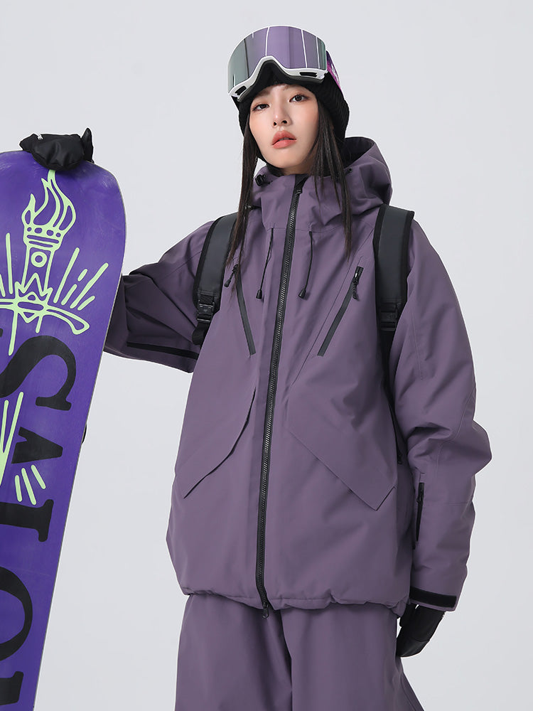Women's Searipe Unisex CoreBuild All-Weather Baggy Snow Jacket ...