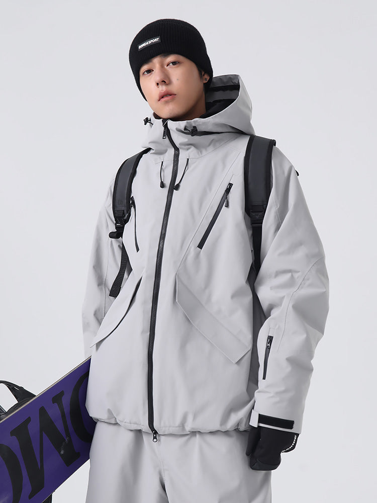 Men's Searipe Unisex CoreBuild All-Weather Baggy Snow Jacket ...