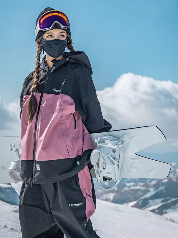 Women's John Snow Mountain Addiction Snowboard Jacket & Pants Snowsuit ...