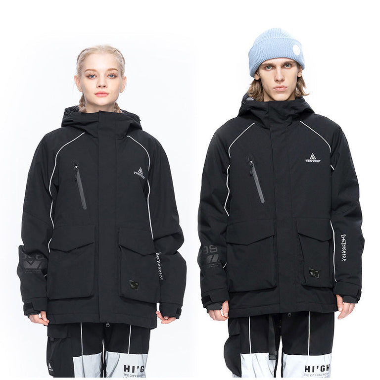 Women's High Experience Unisex Winter Snow Ace Waterproof Skiing Jacket ...