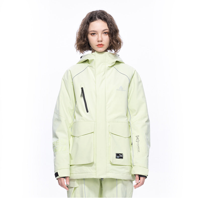 Women's High Experience Unisex Winter Snow Ace Waterproof Skiing Jacke ...