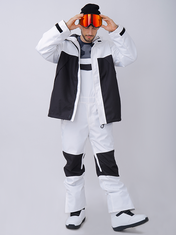 Men's snowshred Alpine Ranger Colorblock Reflective Snow Suits ...