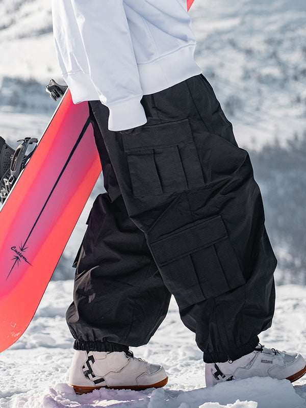 Men's Rabbit Snow Prime Cargo Baggy Snowboard Pants | Snowshred.com