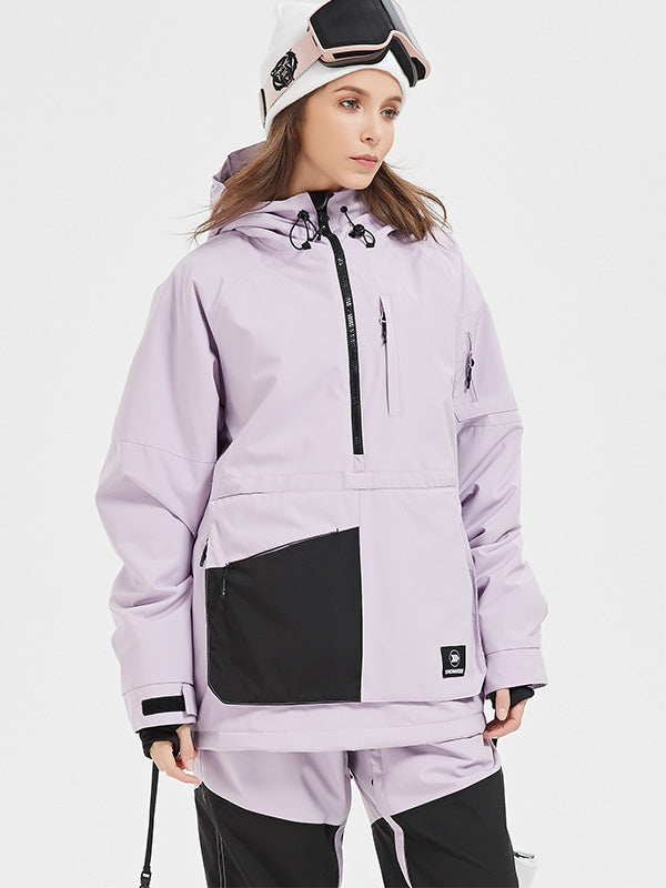 Women's Mountain Pro Anorak Waterproof Snow Jacket - All Mountain ...