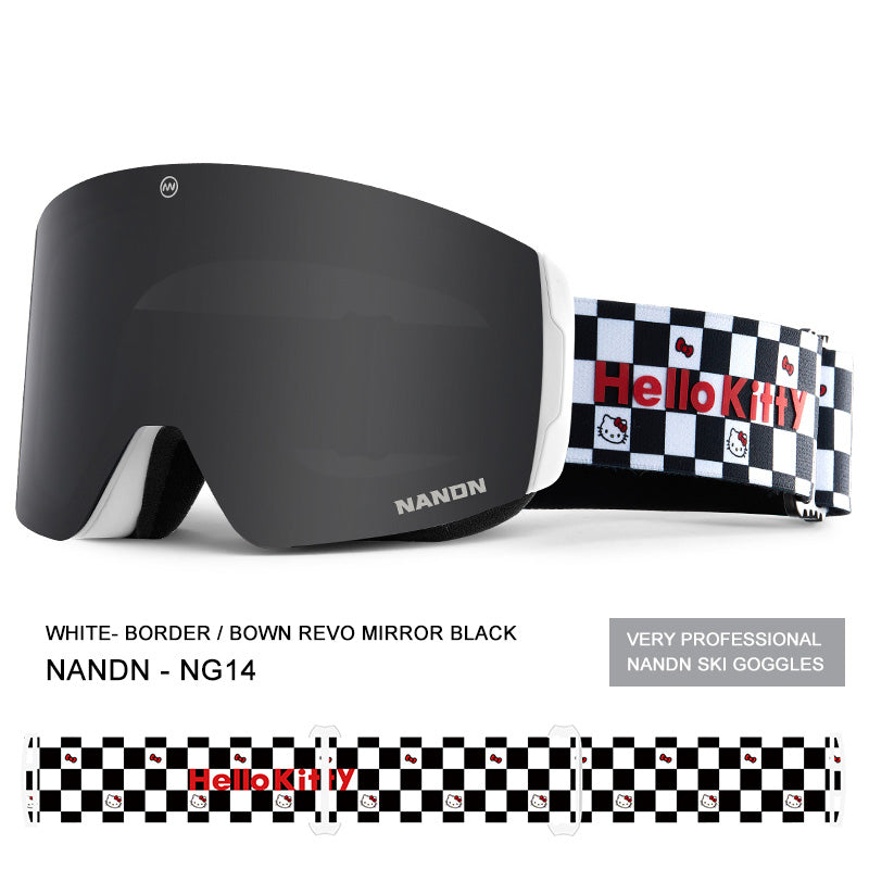 Nandn Unisex Animal Friendly Iconic Snow Goggles | Snowshred.com