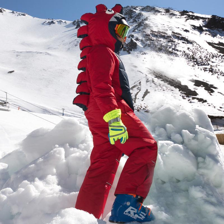 Boy & Girls Unisex Waterproof Cartoon Pattern One Piece Snowsuits ...