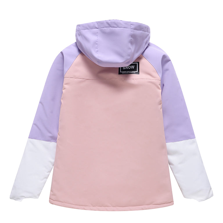 Women's Double Zippers Mountain Discover Snow Jackets | Snowshred.com