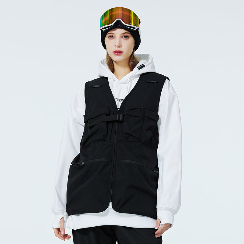 Women's Arctic Queen Cargo Pocket Mountain Pro Vest | Snowshred.com