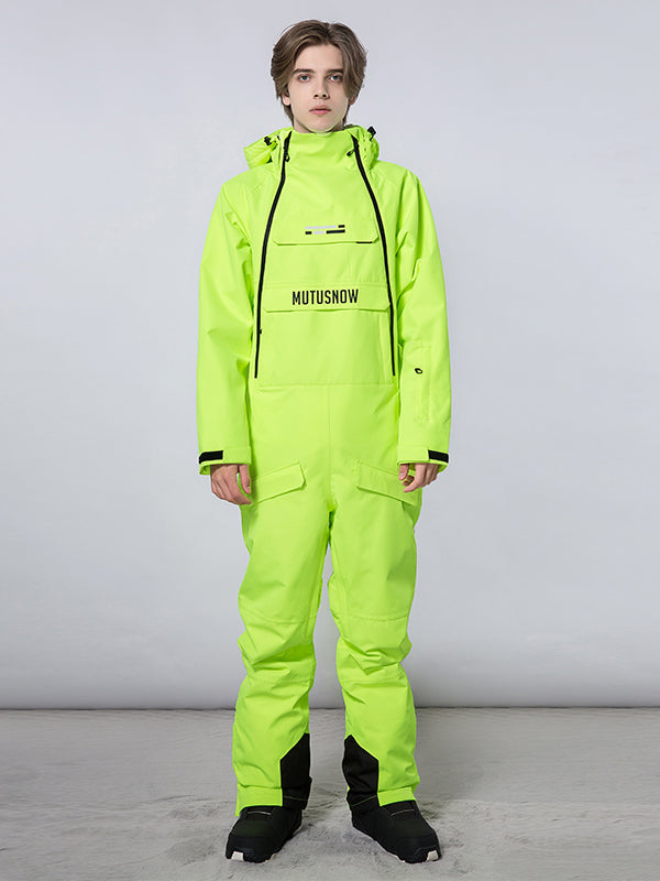 Men's Mutu Snow Mountain Explorer Ski Snowboard Snowsuit One Piece ...