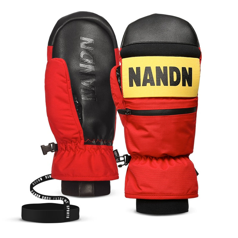Men's Nandn Winter All Weather Snowboard Ski Mittens | Snowshred.com