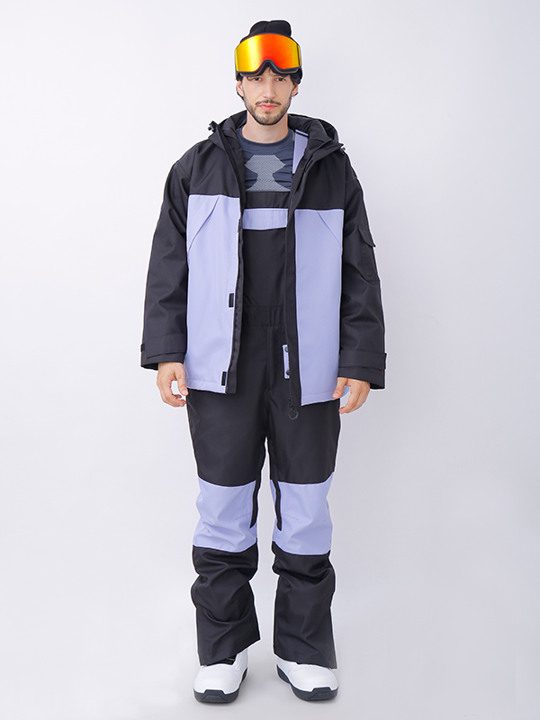 Men's snowshred Alpine Ranger Colorblock Reflective Snow Suits ...