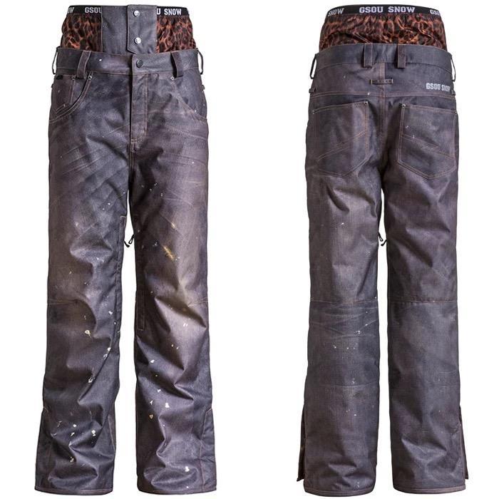 Men's Gsou Snow 10k freestyle Snowboard Jeans | Snowshred.com