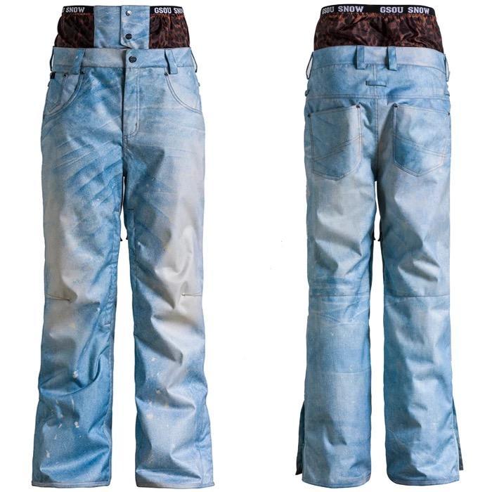 Men's Gsou Snow 10k freestyle Snowboard Jeans | Snowshred.com